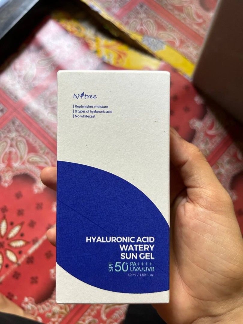 Isintree hyaluronic acid watery sun gel, Beauty & Personal Care, Face ...