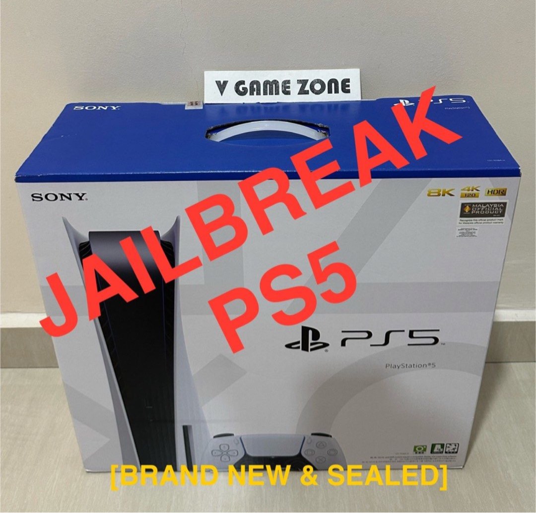 (Jailbreakable PS5) BNIB Disc Version Full Set CFI-1018A (Brand New and Sealed), Video Gaming ...