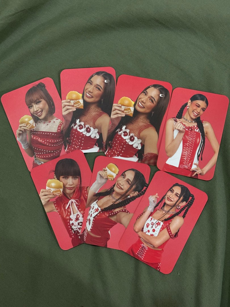 Jollibini Photocards | Jollibee x BINI Official Photocards, Hobbies ...