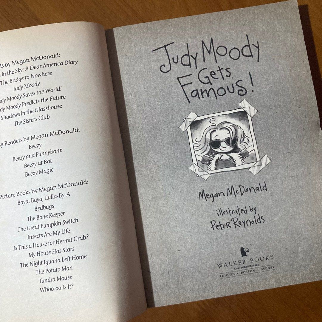 Judy Moody Gets Famous! By Megan McDonald, Illustrated by Peter Reynolds (Middle Grade ...