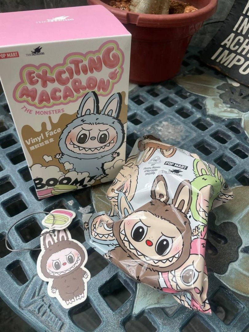 Labubu Exciting Macaron Secret, Hobbies & Toys, Toys & Games on Carousell