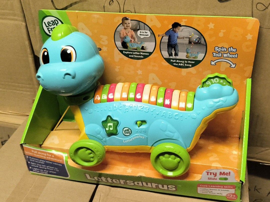LEAPFROG LETTERSAURUS, Babies & Kids, Infant Playtime on Carousell