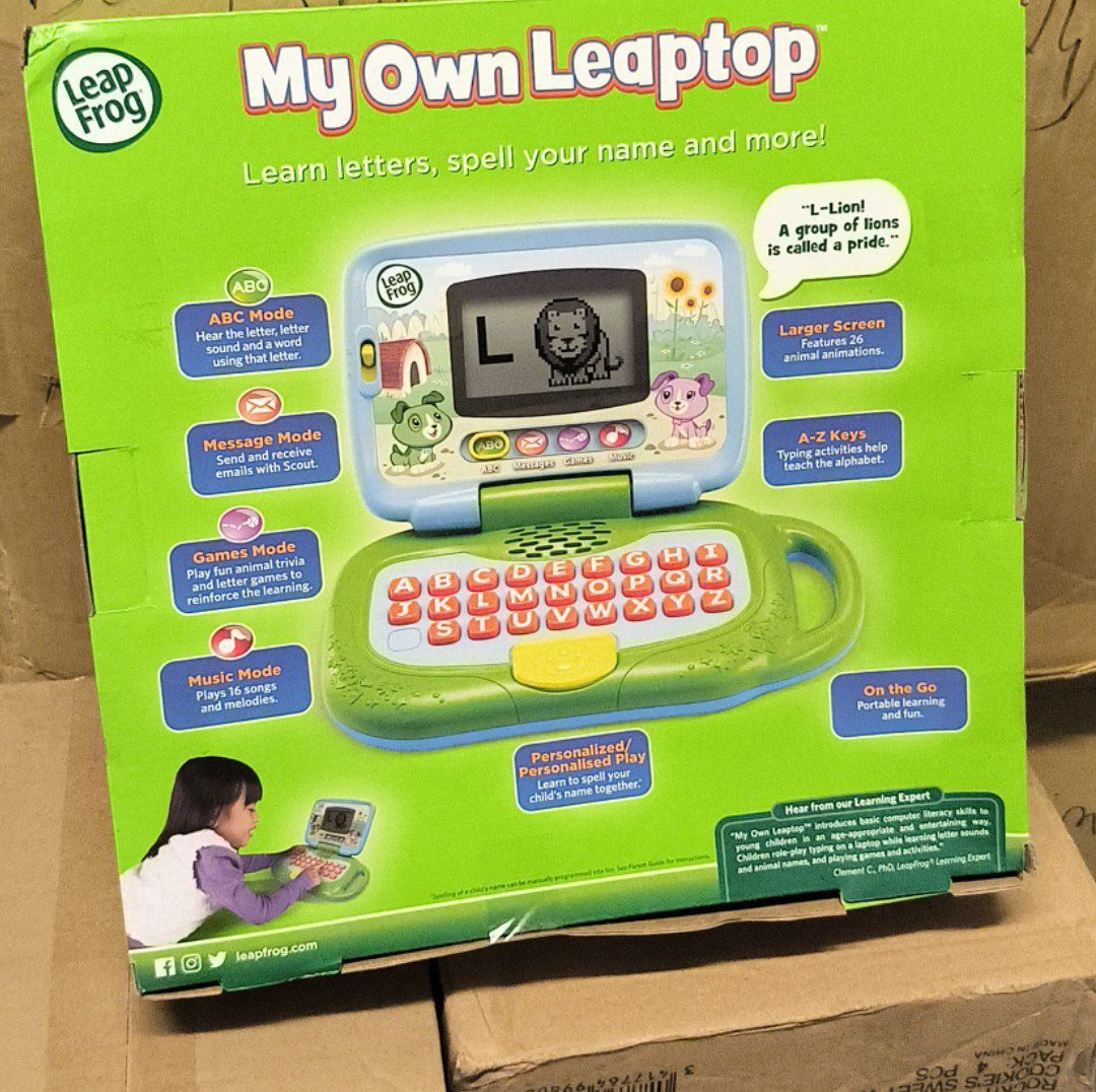 LEAPFROG MY OWN LEAPTOP, Hobbies & Toys, Toys & Games on Carousell
