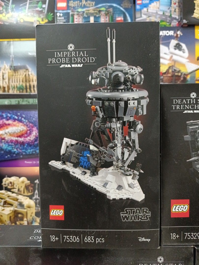 LEGO 75306 is the Imperial Probe Droid from Star Wars., Hobbies & Toys ...