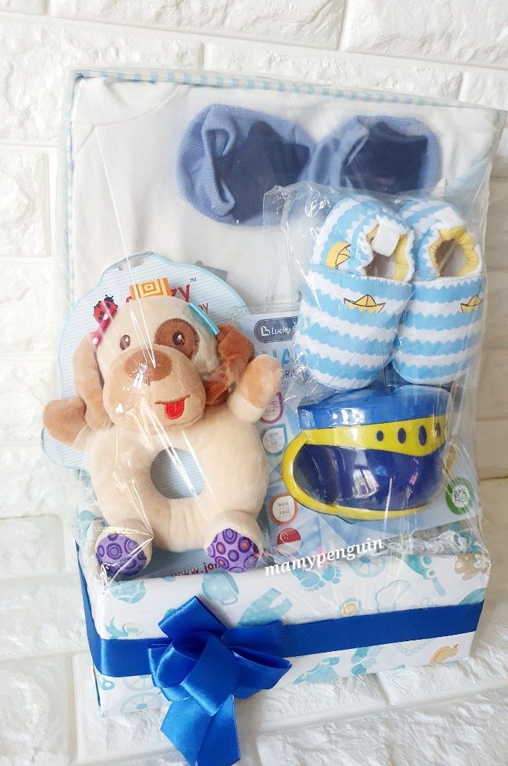 Little Prince Newborn Baby Hamper Gift Set | New Mom Baby Shower ...