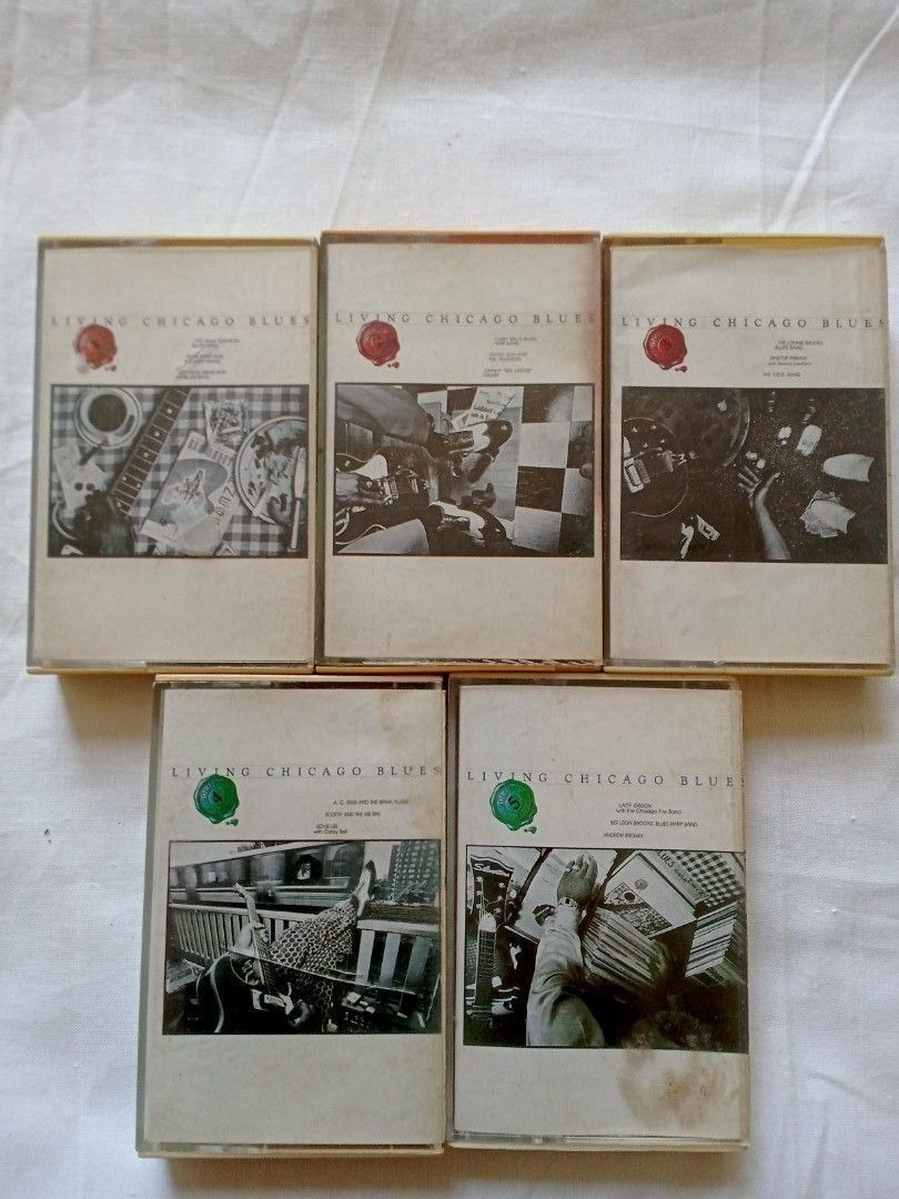Living Chicago Blues Box Set Cassette/Kaset tape[Chicago Blues ...