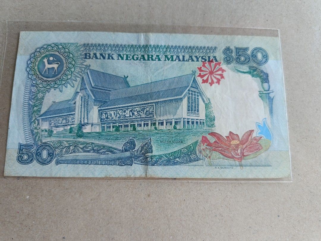 Malaysia 50 ringgit, Hobbies & Toys, Collectibles & Memorabilia ...