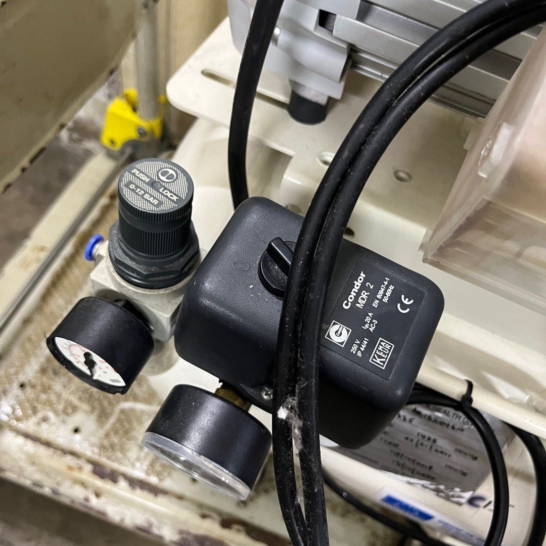 MGF Compressors Prime 1 0.75kW Single-Cylinder Oil-Free Compressor ...