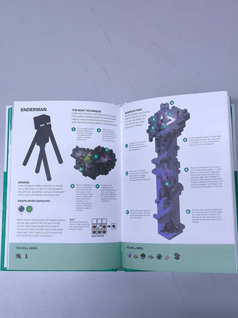 Minecraft Guide to Exploration and Farming by Mojang, Hobbies & Toys ...