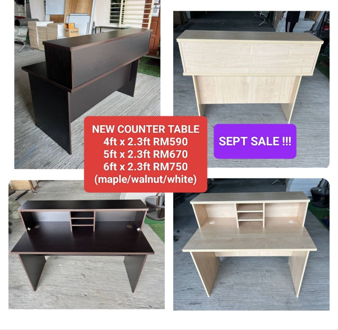 NEW Counter Table SALE!, Furniture & Home Living, Furniture, Tables ...