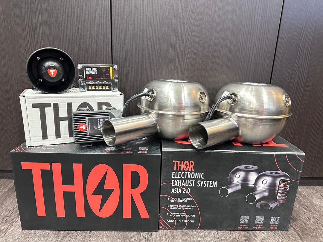 New MK2 Thor Tuning Electronic Exhaust system | Exhaust sound system ...