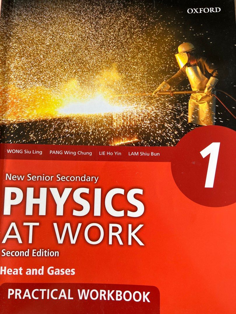 New Senior Secondary PHYSICS At Work Heat and Gases Practical workbook ...