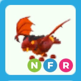 Neon lava dragon adopt me, Video Gaming, Gaming Accessories, In-Game ...
