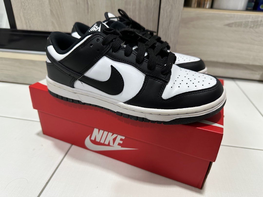 Nike Dunk Low Panda GS, Women's Fashion, Footwear, Sneakers on Carousell