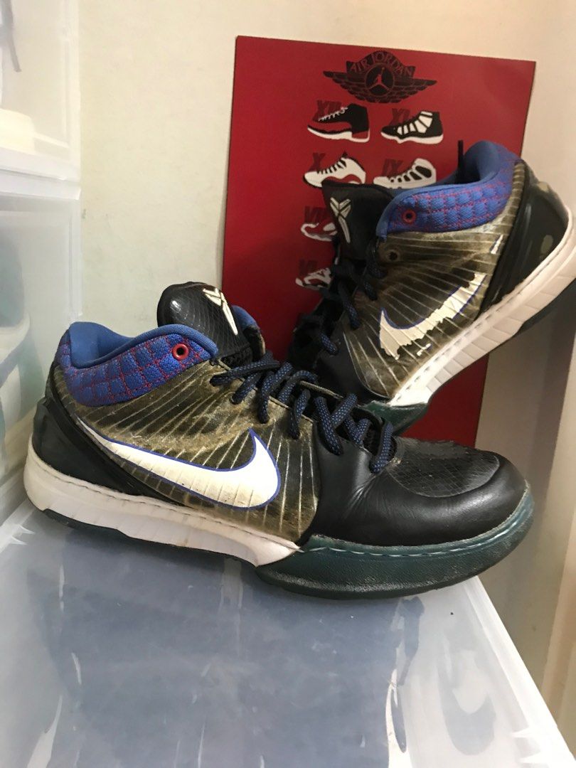 Nike Kobe 4 varsity royal ( super rare) basketball, Men's Fashion ...