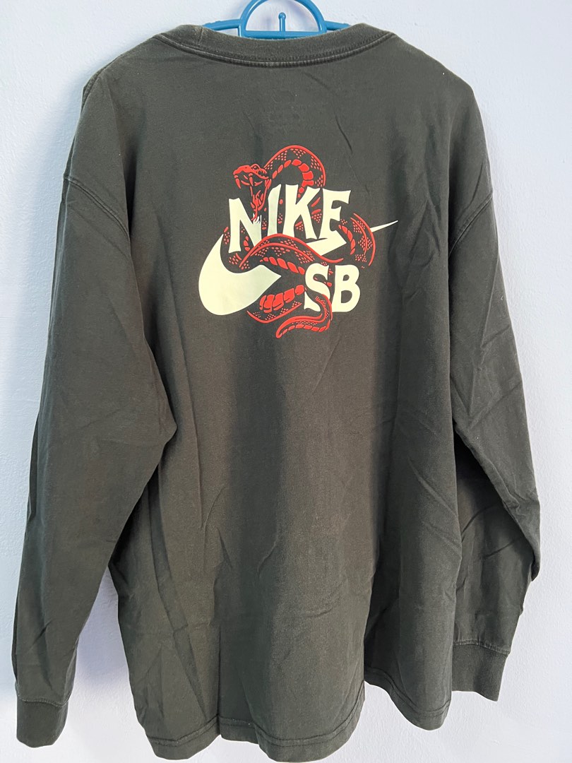 Nike SB Dragon Longsleeves Shirt, Men's Fashion, Tops & Sets, Tshirts ...