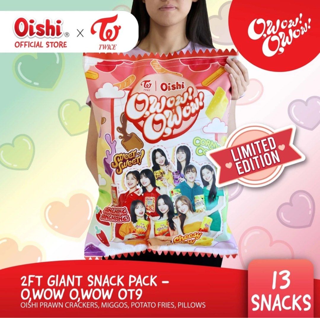 [OFFICIAL] Oishi 2ft Giant Snack Pack - O, Wow O, Wow OT9 [Oishi x ...