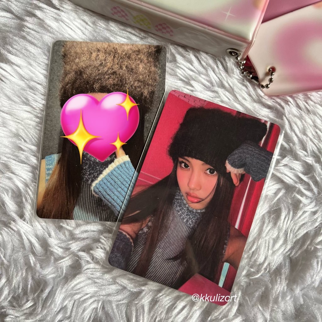 onhand official newjeans tingi hyein omg pc message card hyein msg ...