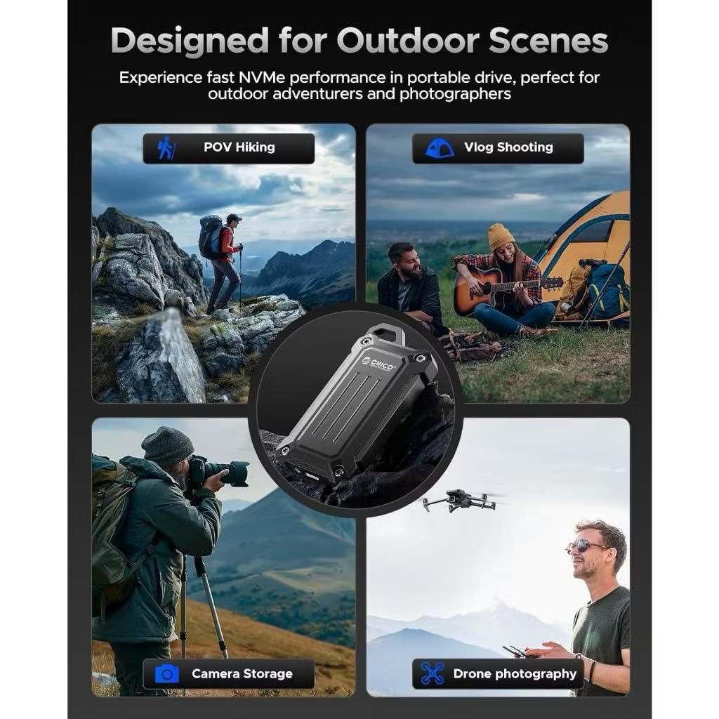 ORICO Mini PSSD Waterproof Shockedproof 2000MB/S External Solid State ...