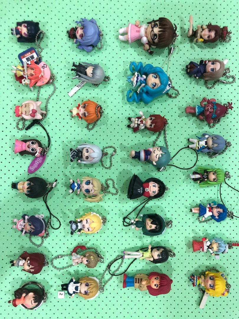 Original Anime hard toy keychain, Hobbies & Toys, Toys & Games on Carousell