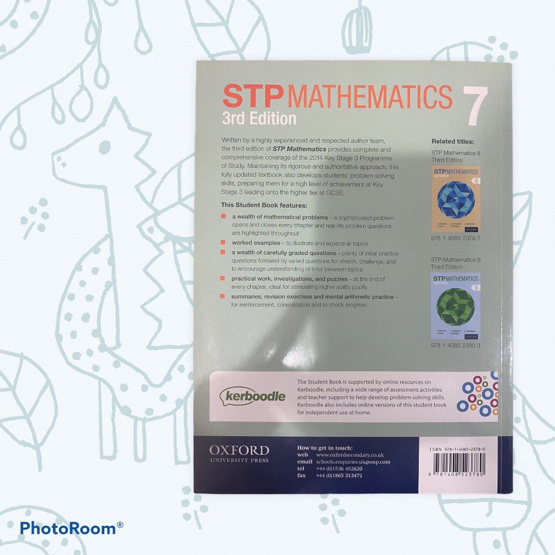 Oxford STP Mathematics Year 7, Hobbies & Toys, Books & Magazines ...