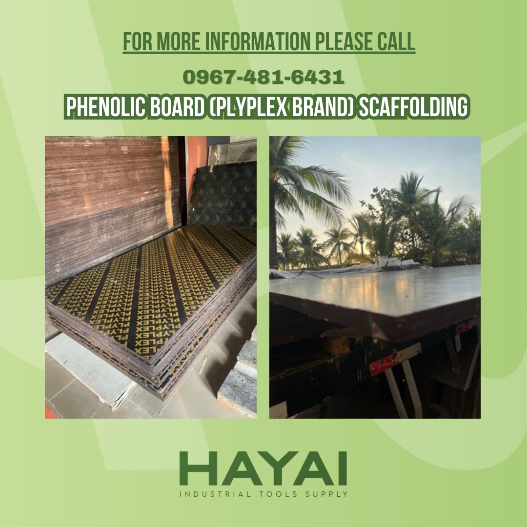 Phenolic Board (Plyplex Brand) Scaffolding 17MM, Commercial ...