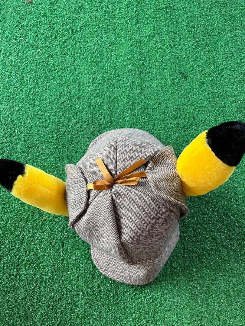 Pikachu Pokemon Ear Up Style Hats, Men's Fashion, Watches & Accessories ...