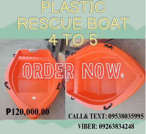 Plastic Rescue Boat 4 to 5, Everything Else, Others on Carousell