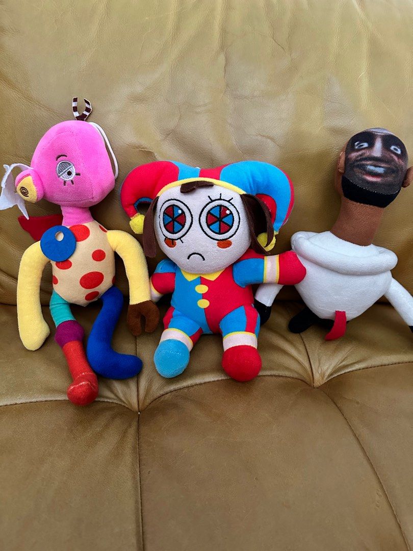 Plushies - Skibidi Toilet / Pomne / Digital Circus, Hobbies & Toys ...