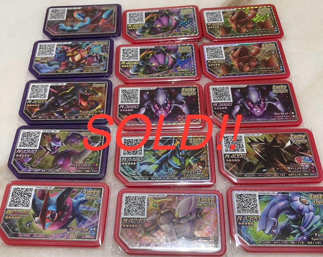 Pokemon Gaole 5 Star Cards, Hobbies & Toys, Toys & Games on Carousell