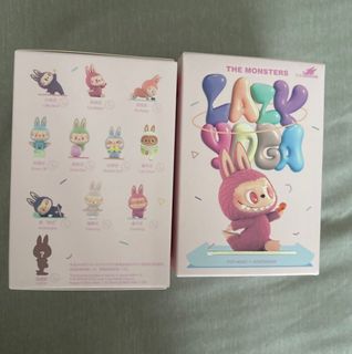 [$20 EACH] POPMART POP MART THE MONSTERS Labubu Lazy Yoga Series ...