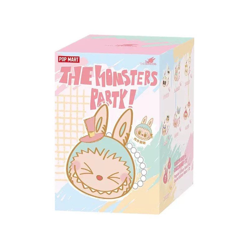 Pop Mart The Monsters Party Series reversible plush pouch - Labubu ...