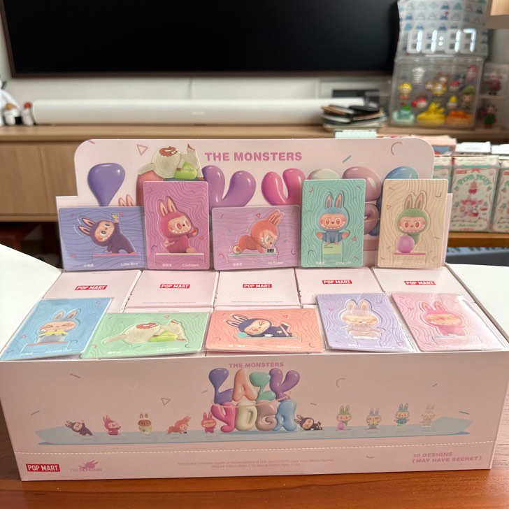 Popmart Labubu Lazy Yoga, Hobbies & Toys, Toys & Games on Carousell