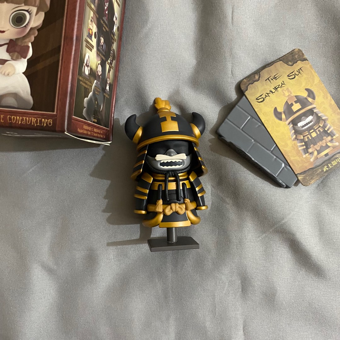 Popmart the cojuring samurai suit, Hobbies & Toys, Toys & Games on ...