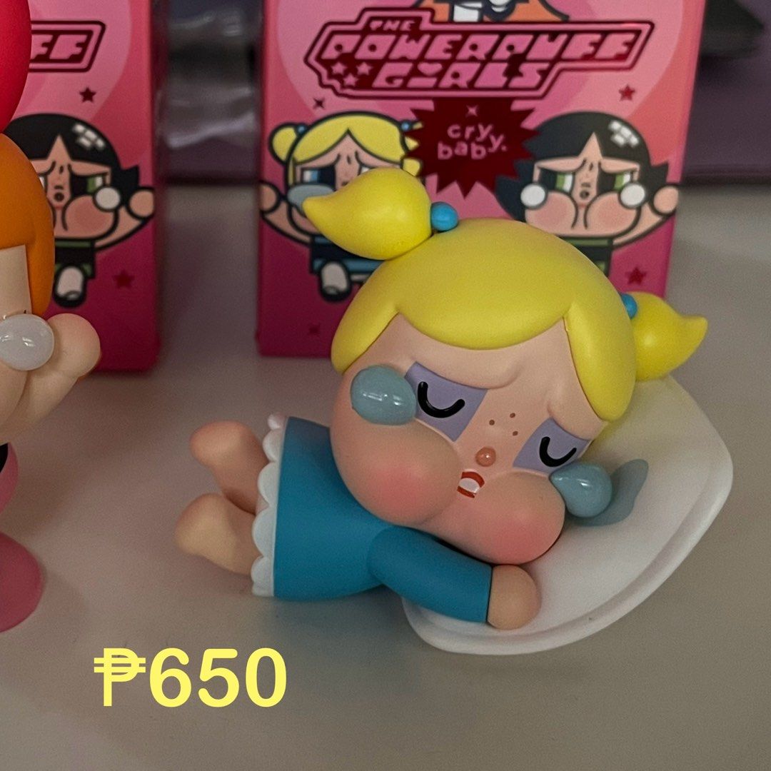ppg powerpuff girls crybaby x pop mart - bedtime bubbles, Hobbies ...
