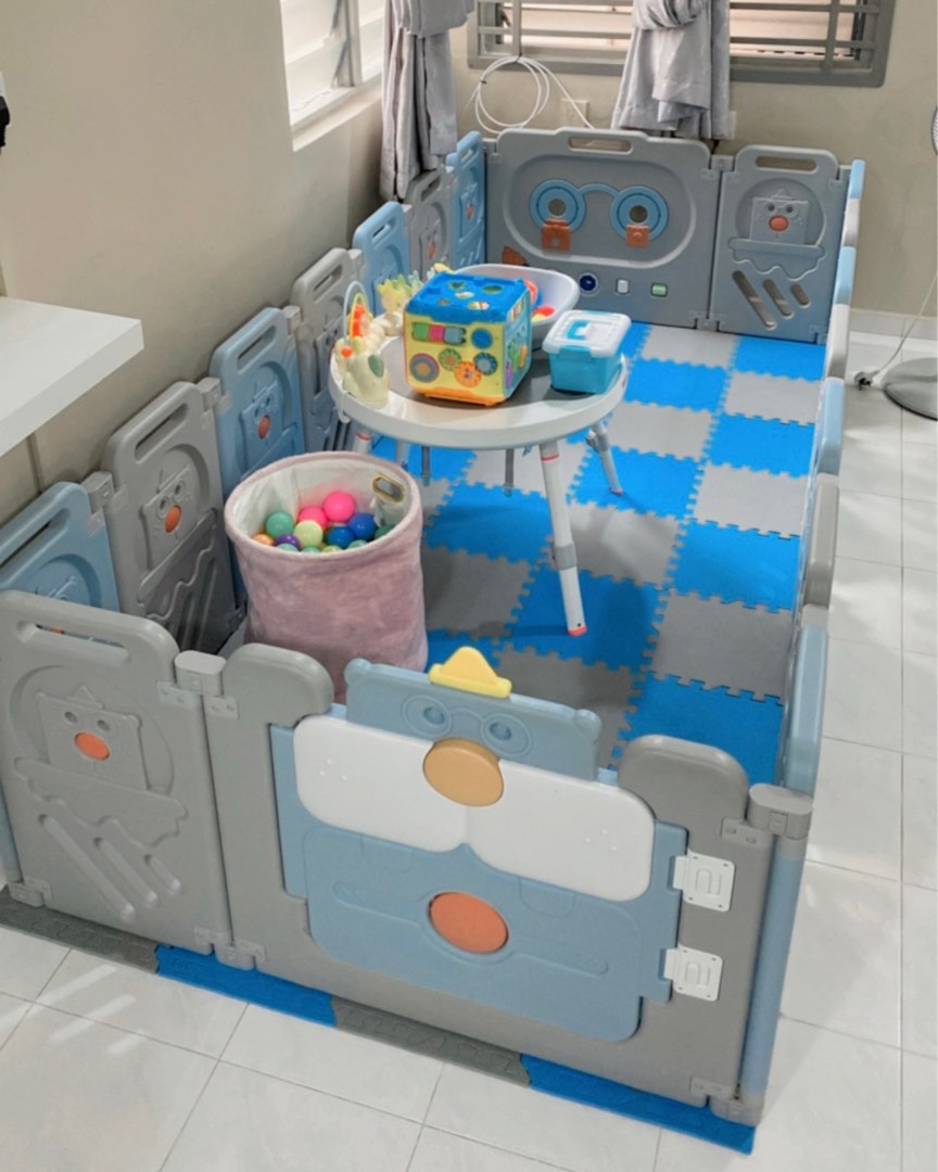 Premium Big Baby Play Fence Playground Playpen Cobyhaus Lolly Gummy ...