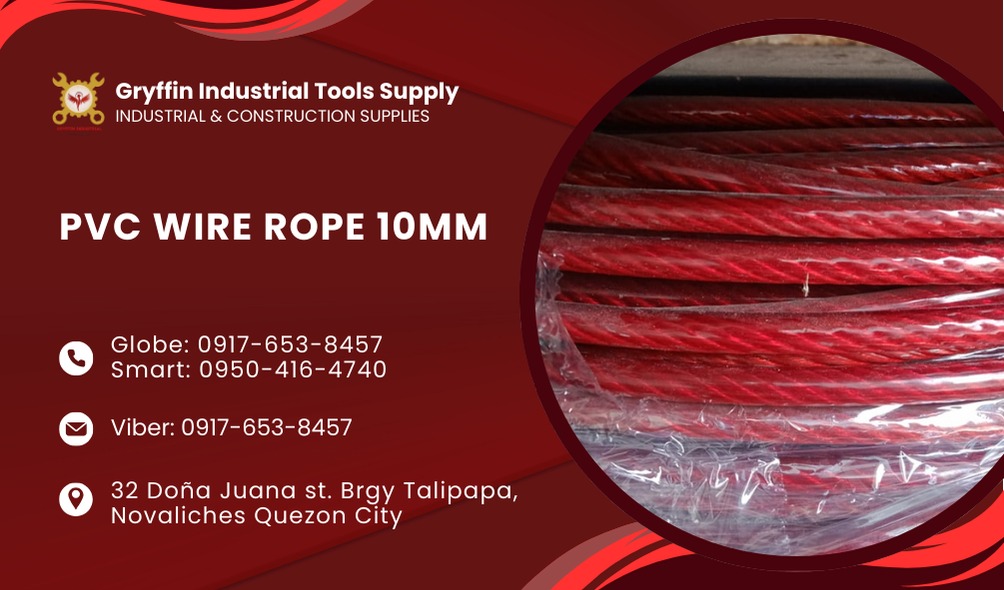 PVC WIRE ROPE 10MM, Commercial & Industrial, Industrial Equipment on ...