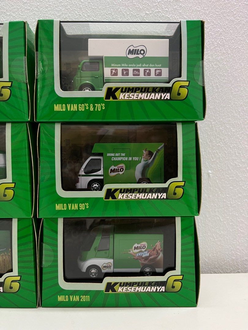 Rare Vintage Milo Truck Collectible (Complete Set of 6), Hobbies & Toys, Collectibles ...