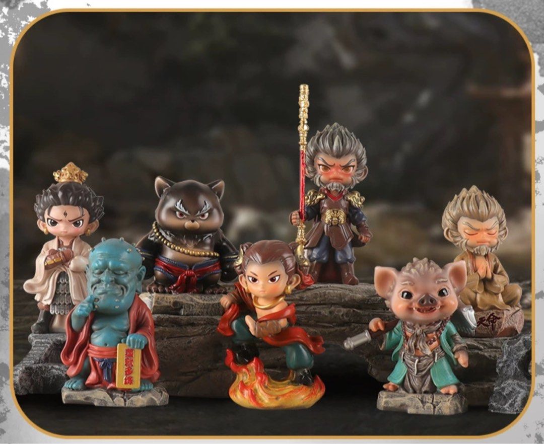 [READY TO SHIP] Popmart Black Myth Wukong Blind Box Figurines, Hobbies ...