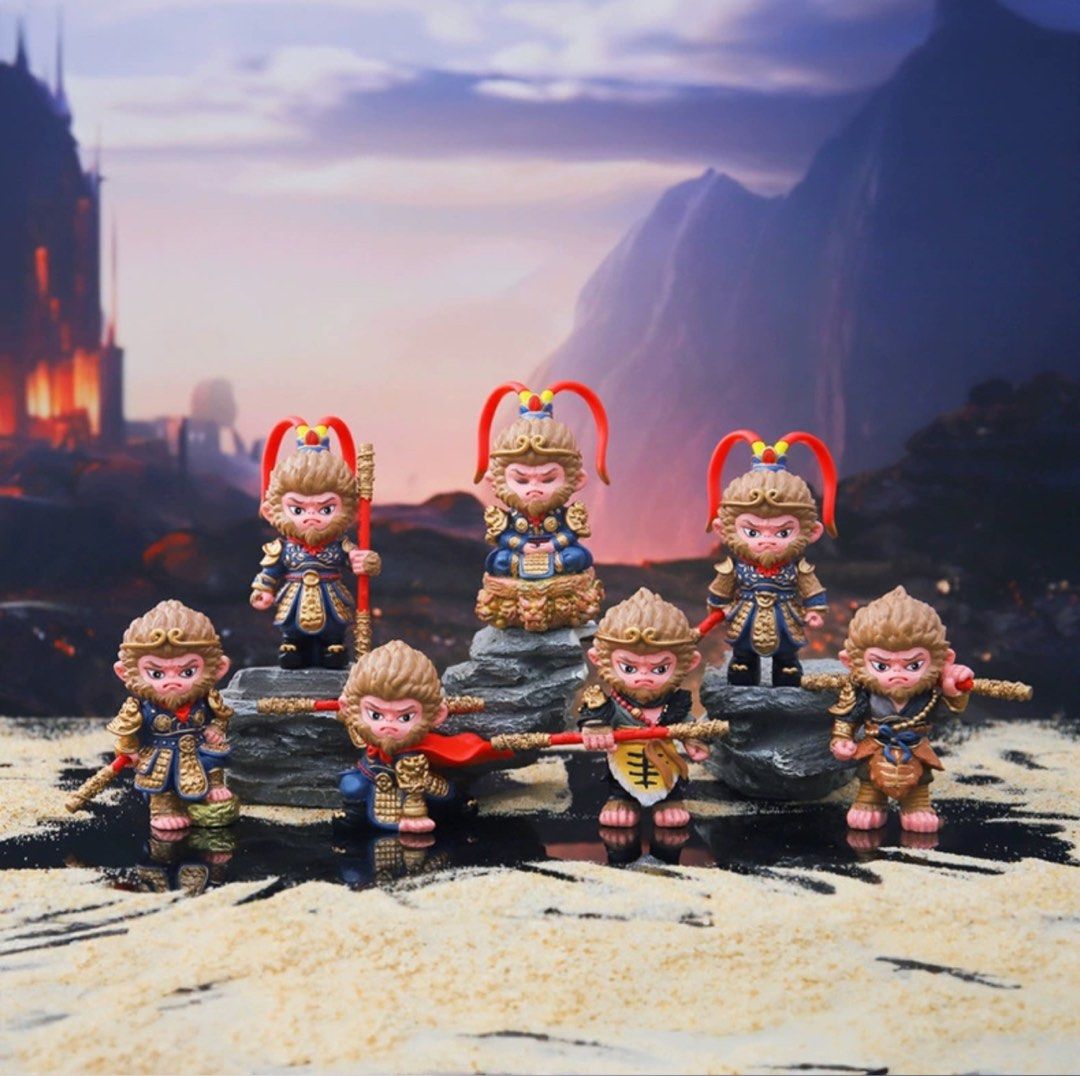 [READY TO SHIP] POPMART BLACK MYTH WUKONG EXCLUSIVE BLIND BOX, Hobbies ...