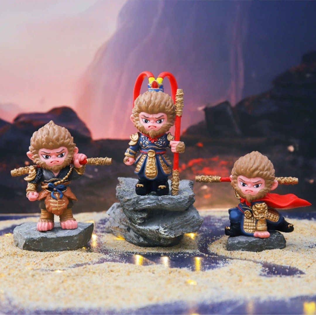 [READY TO SHIP] POPMART BLACK MYTH WUKONG EXCLUSIVE BLIND BOX, Hobbies ...