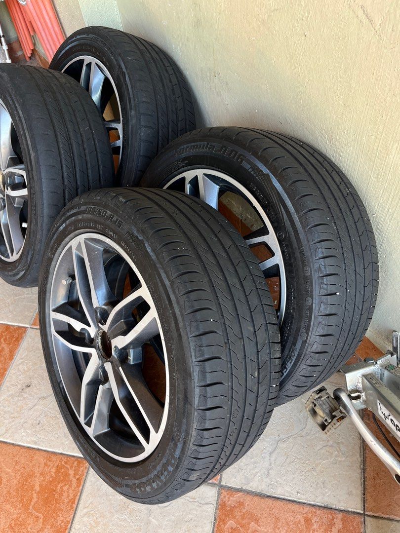 Rim dan tayar saga vvt executive 2019, Auto Accessories on Carousell