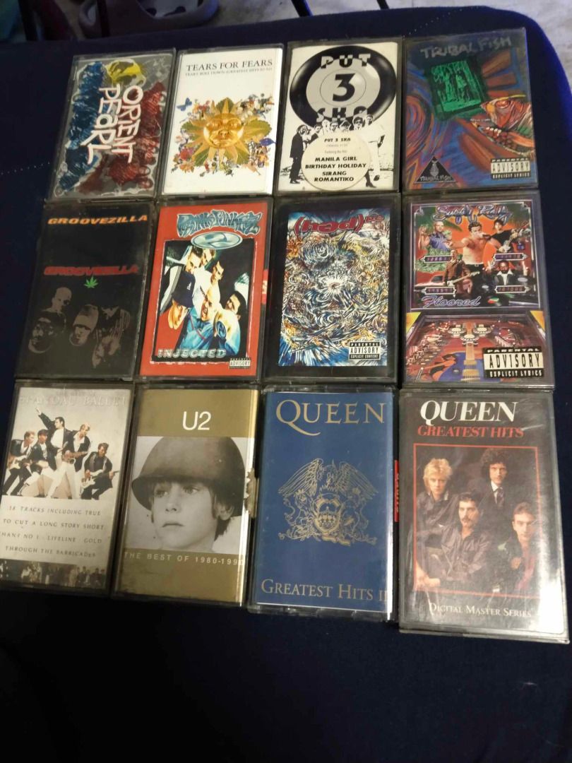 rock classic rock OPM cassettes PUT3SKA TRIBAL FISH, Hobbies & Toys ...