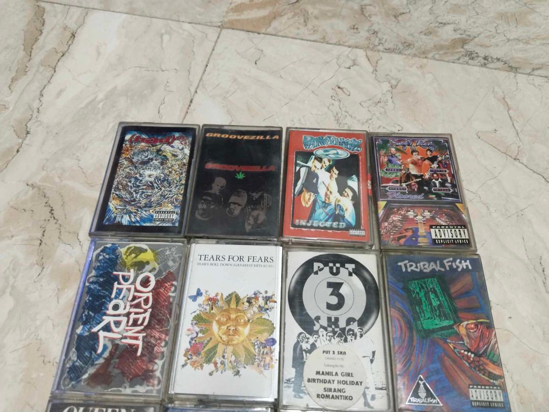 rock classic rock OPM cassettes PUT3SKA TRIBAL FISH, Hobbies & Toys ...