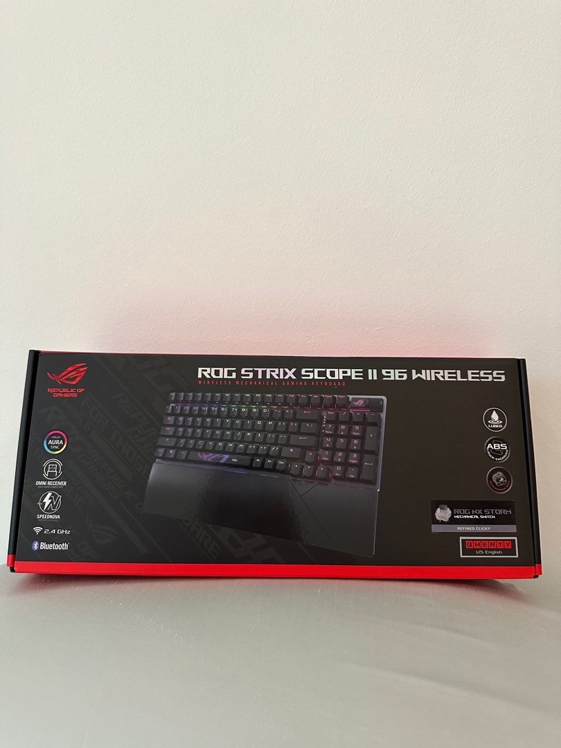 Rog Strix keyboard, Computers & Tech, Parts & Accessories, Computer ...