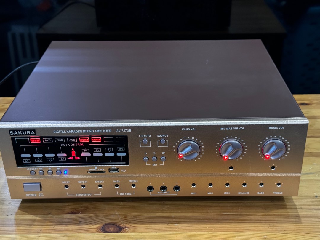 Sakura AV-737UB Amplifier, Audio, Soundbars, Speakers & Amplifiers on ...