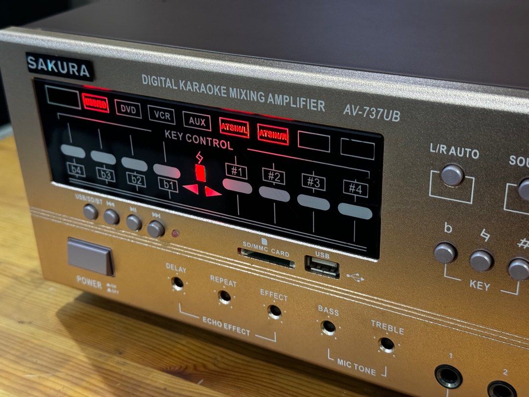 Sakura AV-737UB Amplifier, Audio, Soundbars, Speakers & Amplifiers on Carousell