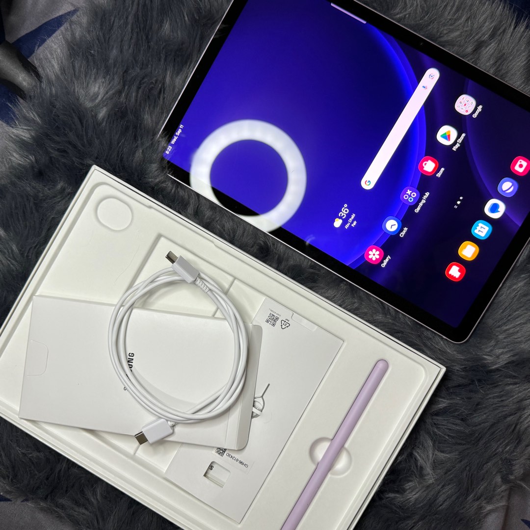 Samsung Galaxy Tab S9 FE (1 Week old), Mobile Phones & Gadgets, Tablets ...