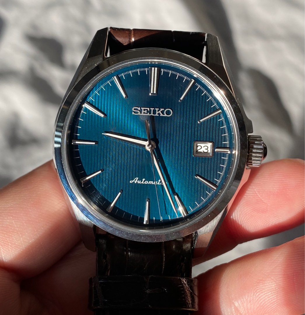 Seiko Presage SARX047 Tuxedo Green, Men's Fashion, Watches ...