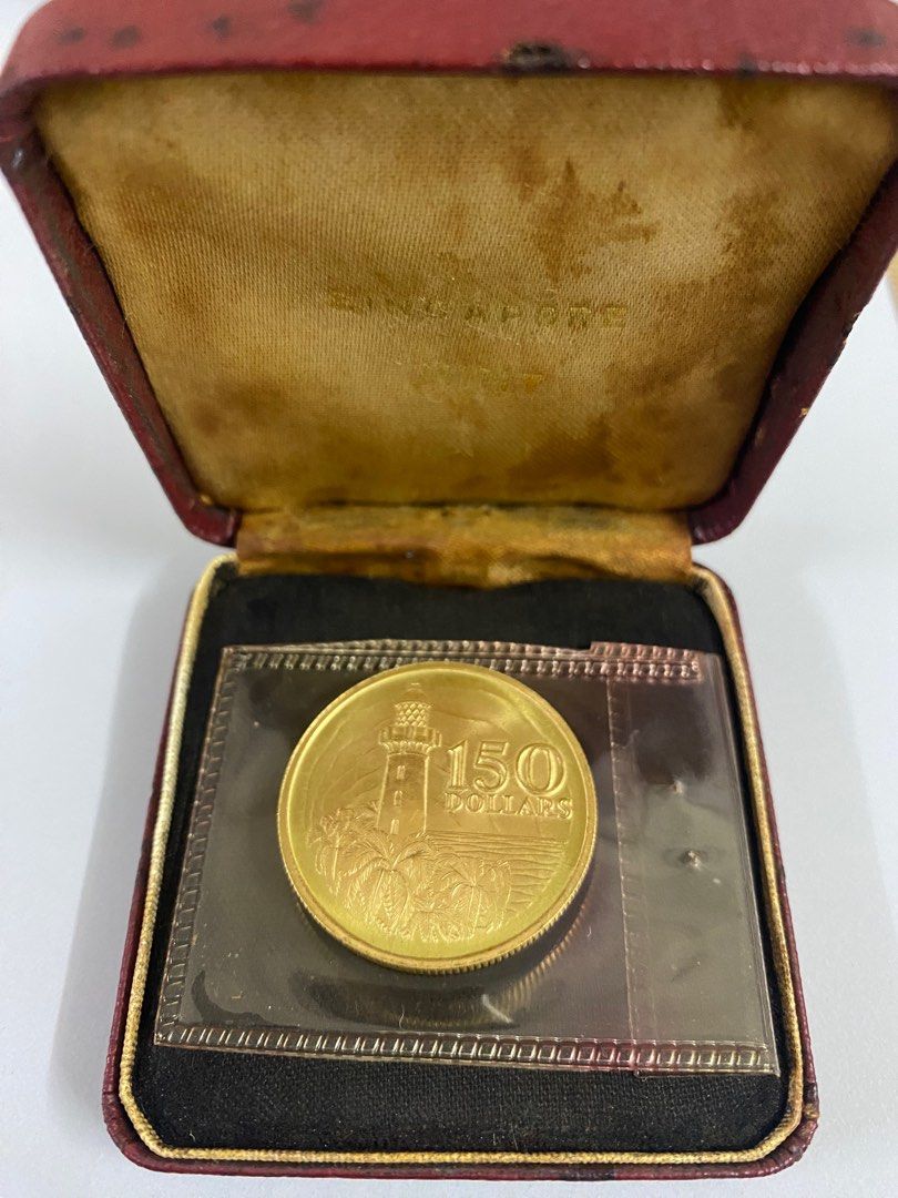 Singapore Gold Coin LightHouse 150, Hobbies & Toys, Collectibles ...